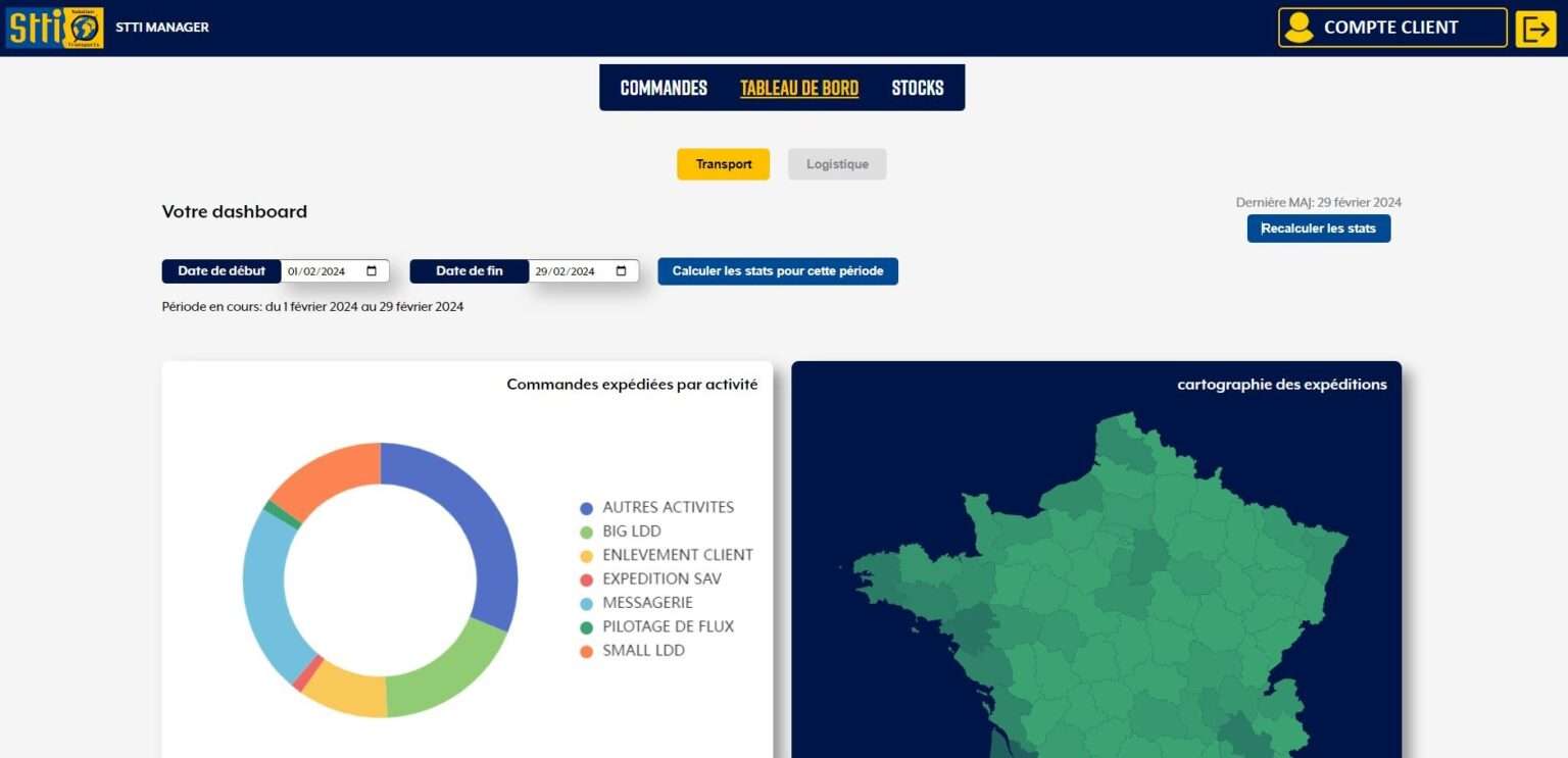 Gestion de l’information – STTI – Transport